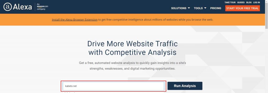 SEO：サイトのトラフィック・パフォーマンスを判断する参考に【alexa.com】 | Walls & Floor